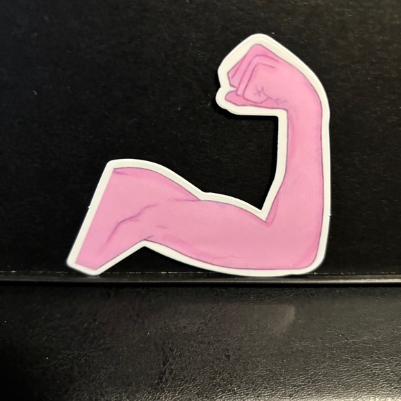 Design | Strong Muscle Arm Sticker | Poshmark